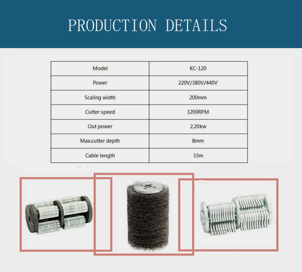 Impa 590409 Electric Powered Deck Scalers Kc-120 - Buy Electric Sacling ...