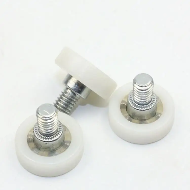 Nylon Pulley Ball Bearing Plastic Drawer Roller Plastic Roller Wheel 5* ...