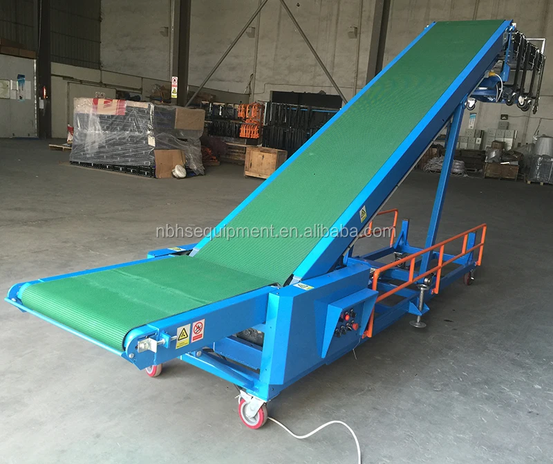 Truck Loading and Unloading Conveyor Belt - Efficient Solutions