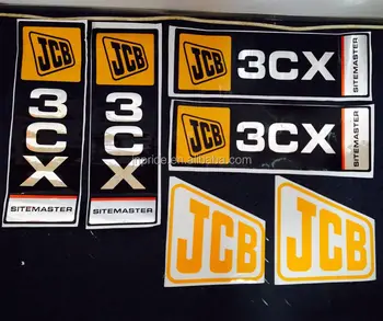 Low Price Jcb Stickers Jcb 3cx Decals With High Quality And Low Price ...