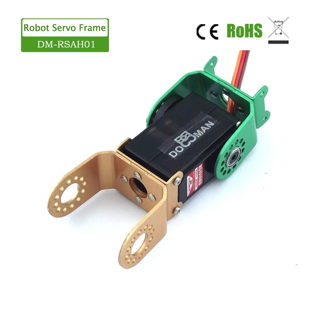 Rc Robot Servo Cnc Metal Robot Servo Frame Aluminium Metal Bracket For ...