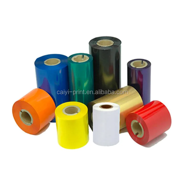 Red Barcode Ribbons Thermal Transfer Ribbons Red Carbon Ribbons - Buy ...