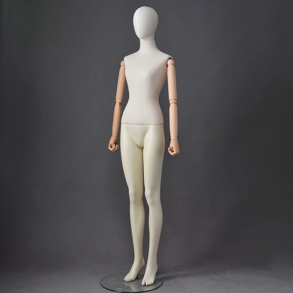 Professional Full-Body Sewing Mannequin with Collapsible Shoulder