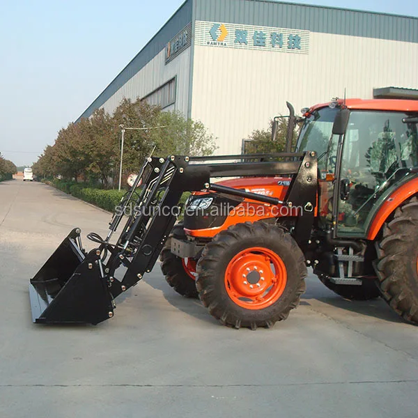 Tractor Con Cargador Frontal/retroexcavadora Y Dozer Blade - Buy ...