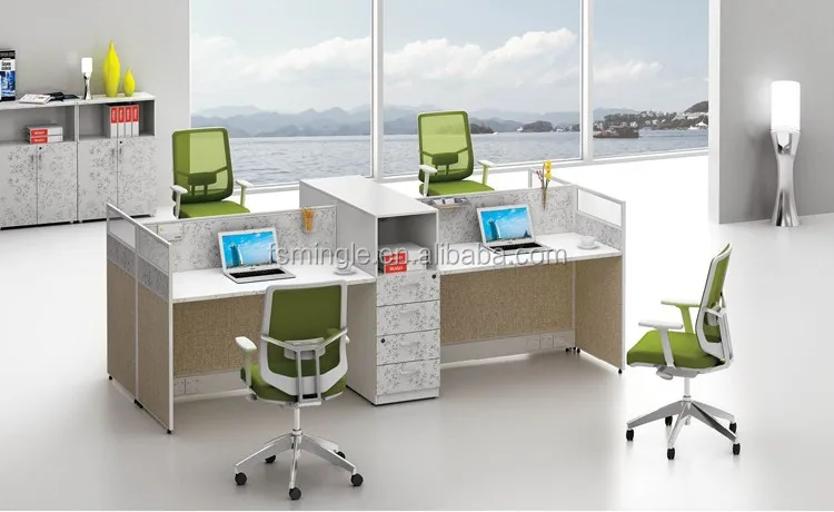 Triangle Shape Open Area Office Workstation With Melamine Board - Buy ...