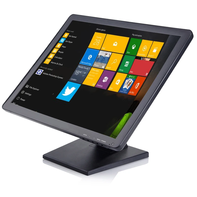 17" Cheaper Small Resistive Touch Screen Monitor for Touch POS Machine ...