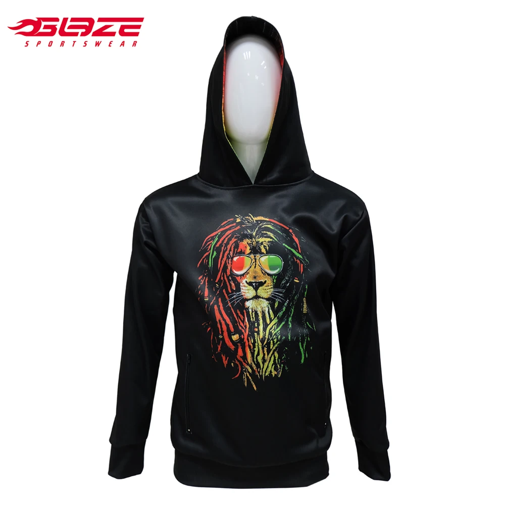 OEM Man Custom logo Polyester Fleece Sublimation Wholesale Pull Over ...