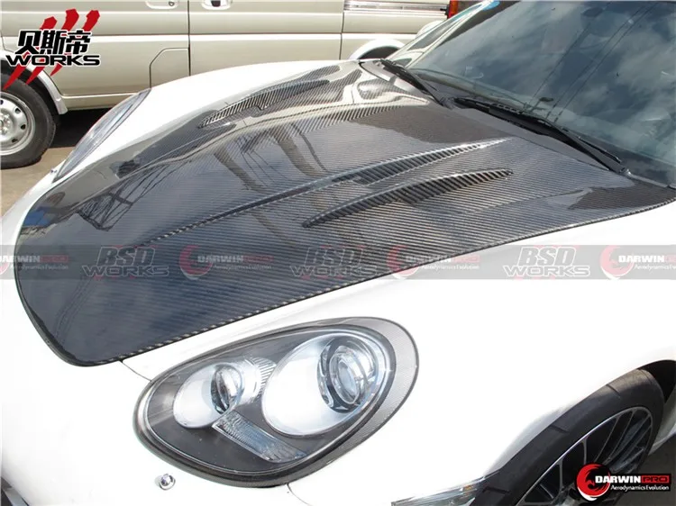 Carbon Fiber Bonnet For 05-11 Porsche 911 997 Cayman 987 Hood - Buy ...