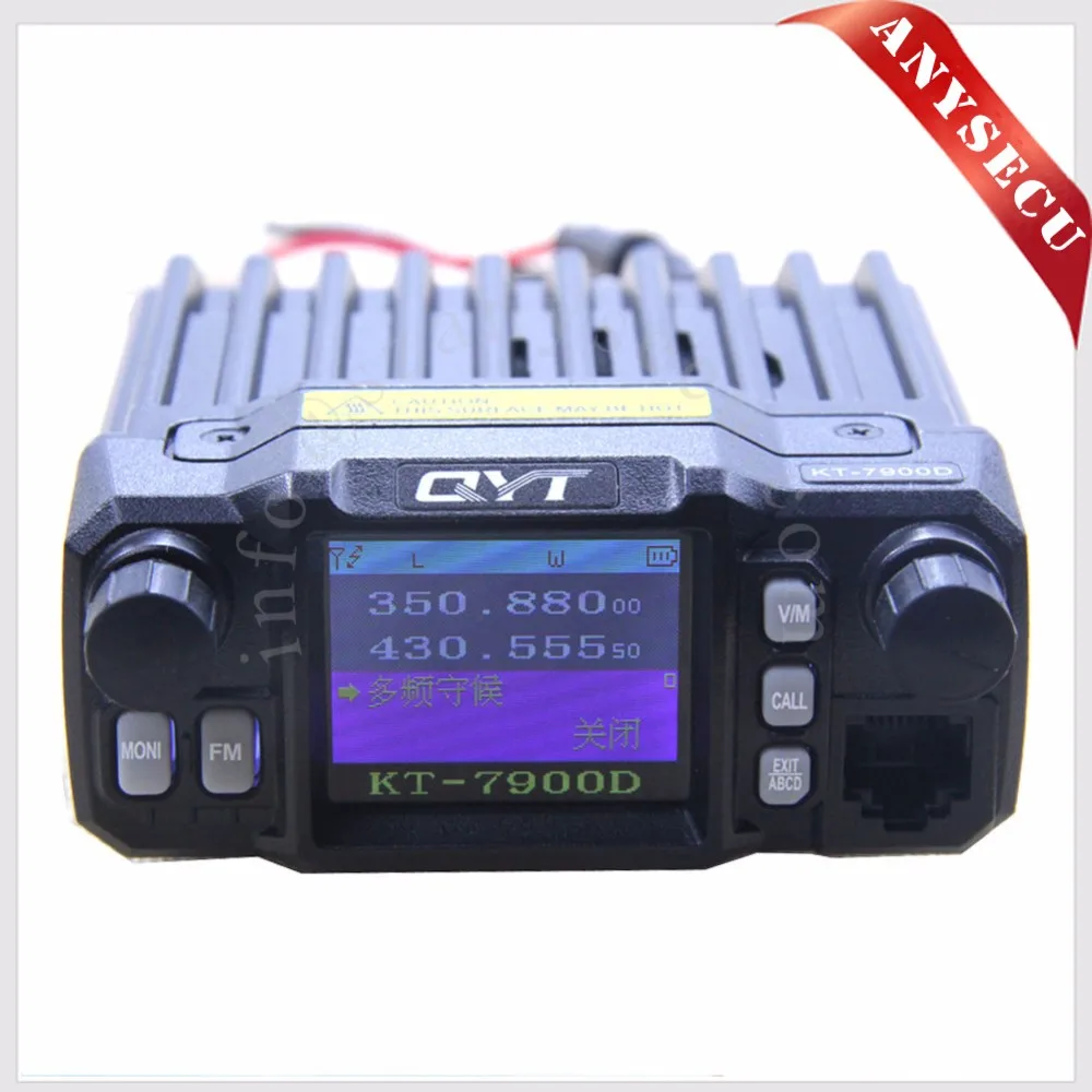 Quad Band Mobile Radio Qyt Kt-7900d Mini Color Screen Quad-standby With ...
