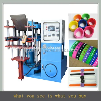 Sports Silicone Wristbands Making Machine - Buy Silicone Wristbands ...
