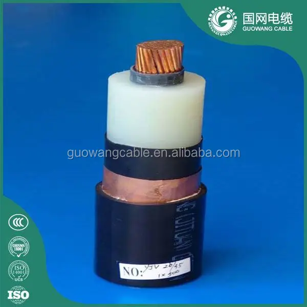 8.7/15kv 3c 240 Sq Mm Cu/xlpe/cws/pvc/awa/pvc Power Cable Yjv62 - Buy ...