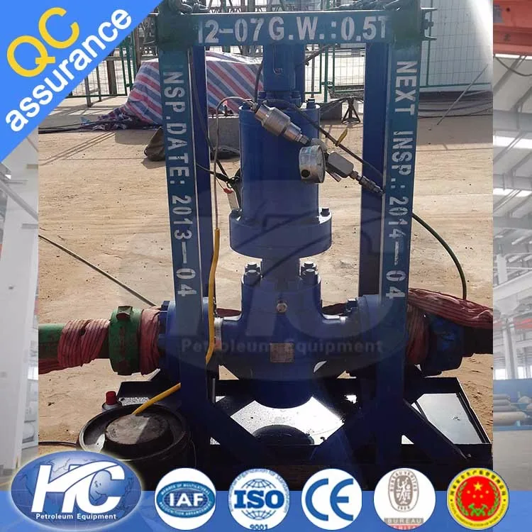 Oil Well Testing Surface Safety Valve/ssv - Buy Oil Well Testing Valve ...