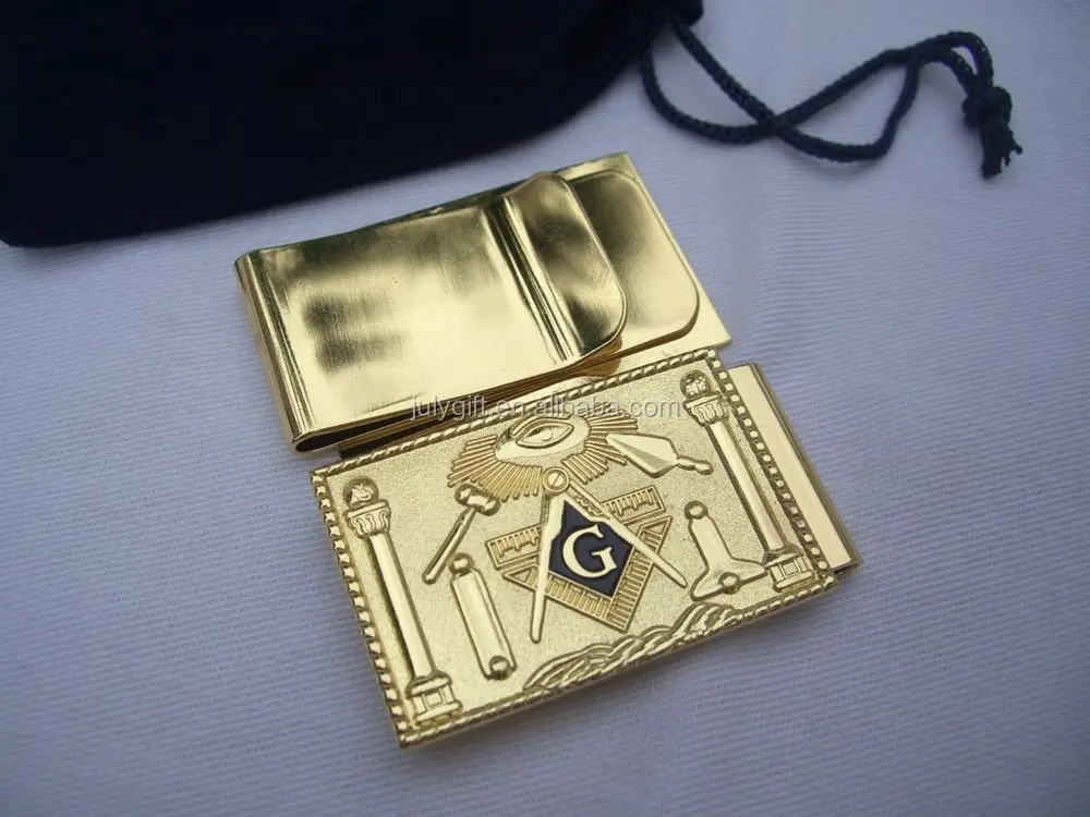 Freemason Masonic Money Cash Cip - Buy Masonic Cash Clip,Freemason Cash ...