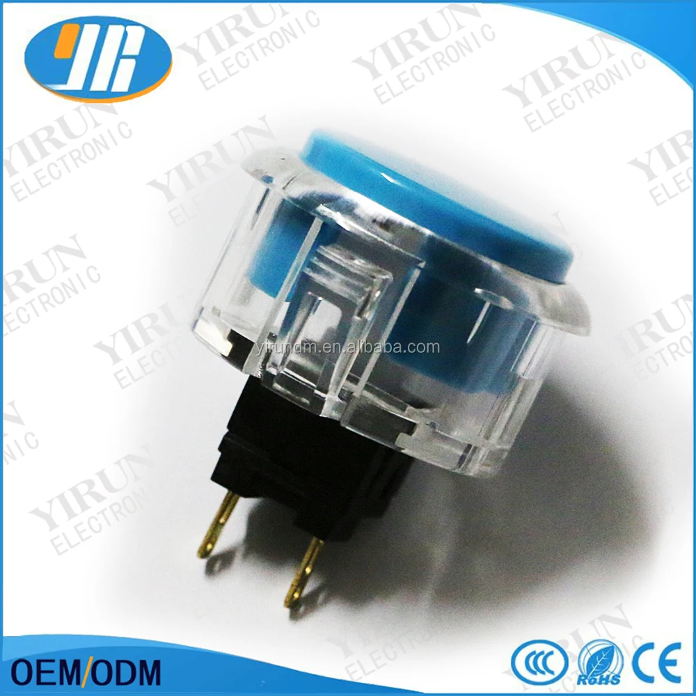 Hot Sale 30mm Arcade Push Button Micro Sanwa Button Switch For Game Machine Push Button - Buy ...