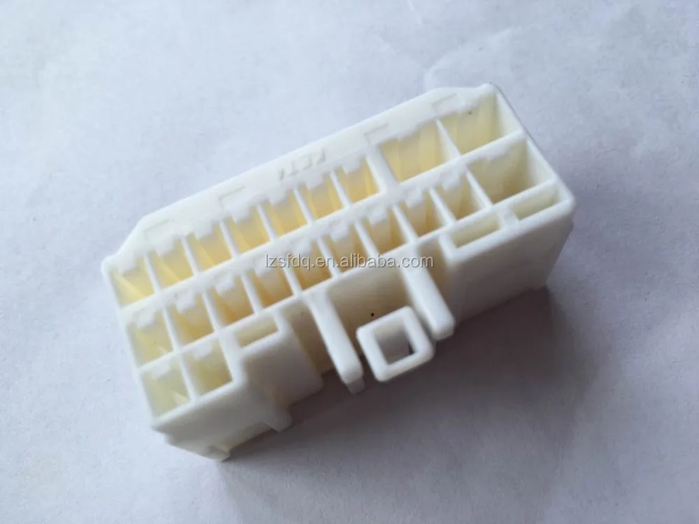 21 Pins White Housing Pbt For Automotive Connector Mg612102/mg622104 ...