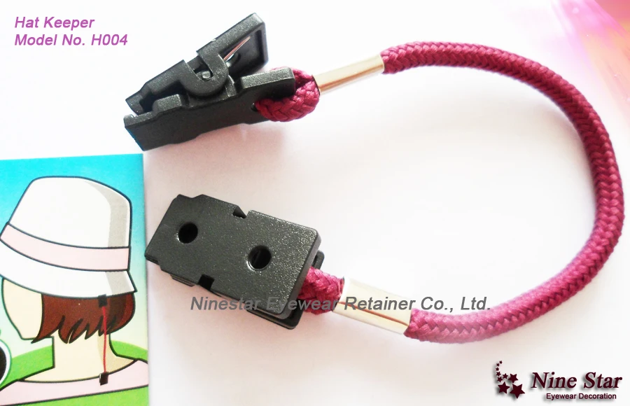 Adjustable Hat Clip / Cap Cord Strap Retainer - Boating,Sailing,Camping ...