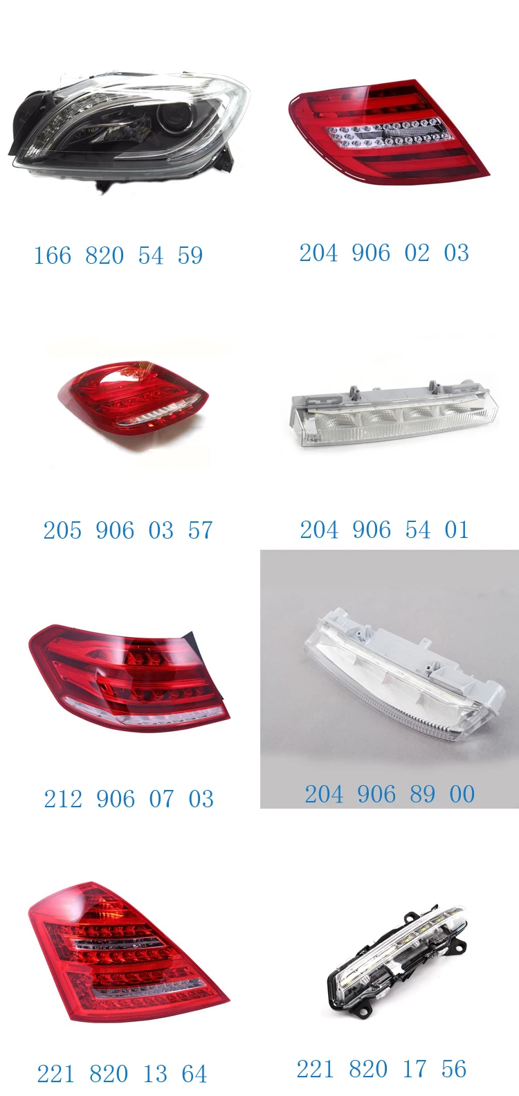 ไฟท้ายOEM 2129060703/2129060803 W212| Alibaba.com