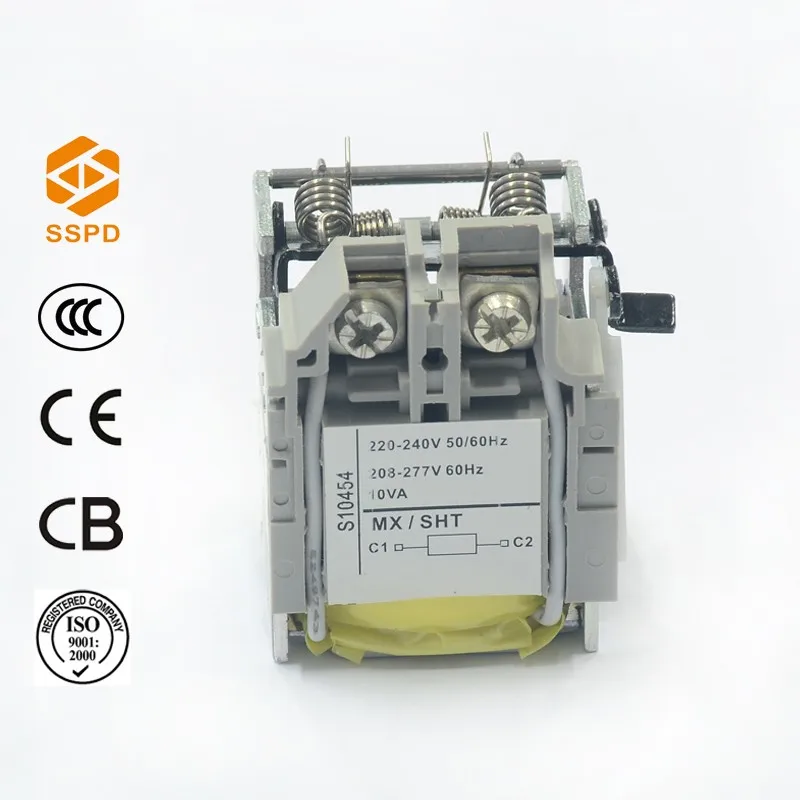 100-630a Mccb Accessories Mn Undervoltage Shunt Release Mccb - Buy Mn,Breaker Trip Coil,Shunt ...