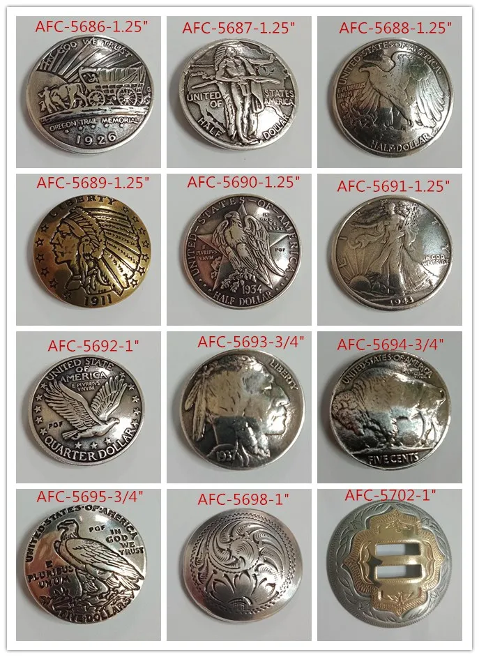 Wholesale Western Conchos - Durable, Customizable Designs