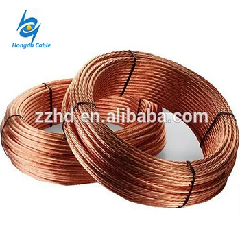 35mm 50mm2 70mm2 Bare Copper Conductor Wire Cable - Buy 70mm2 Bare ...