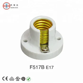 E17 Porcelain Lamp Holder E14 Ceramic Lamp Socket E10 E12 Bulb Holder ...