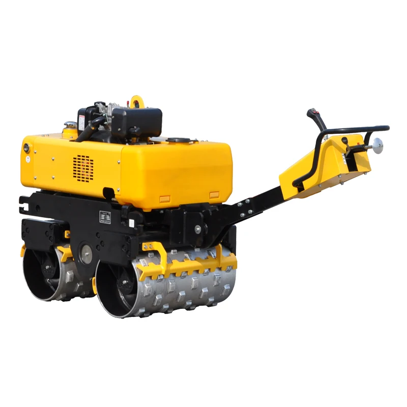 Double Drum Trench Vibratory Road Roller - Buy Small Road Roller,Self ...
