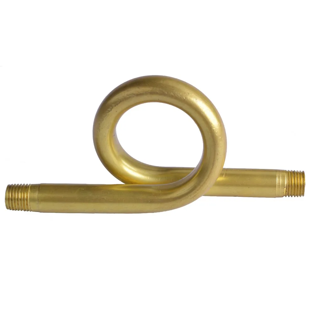 1/4" Straight Brass Pigtail Siphon - Buy Straight Brass Pigtail,Steam ...