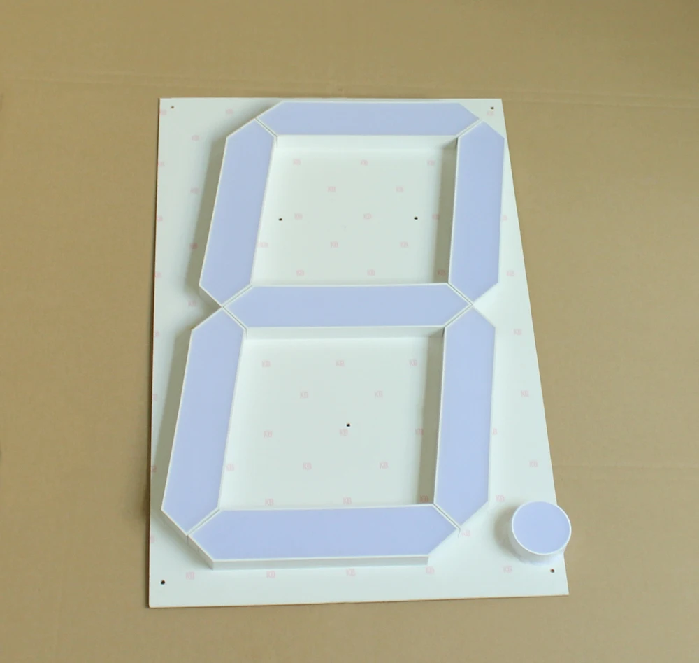 Outdoor Large 7 Segment Led Gas Price Sign 8 Inch Led 7 Segment Display ...