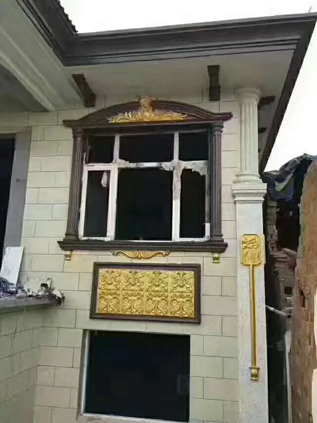 Exterior Decorative Cement Window Frame Molding Molds for Building ...