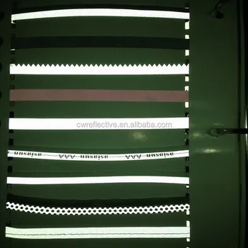 Fluorescent Reflective Nylon Webbing With High Reflective Tape - Buy ...