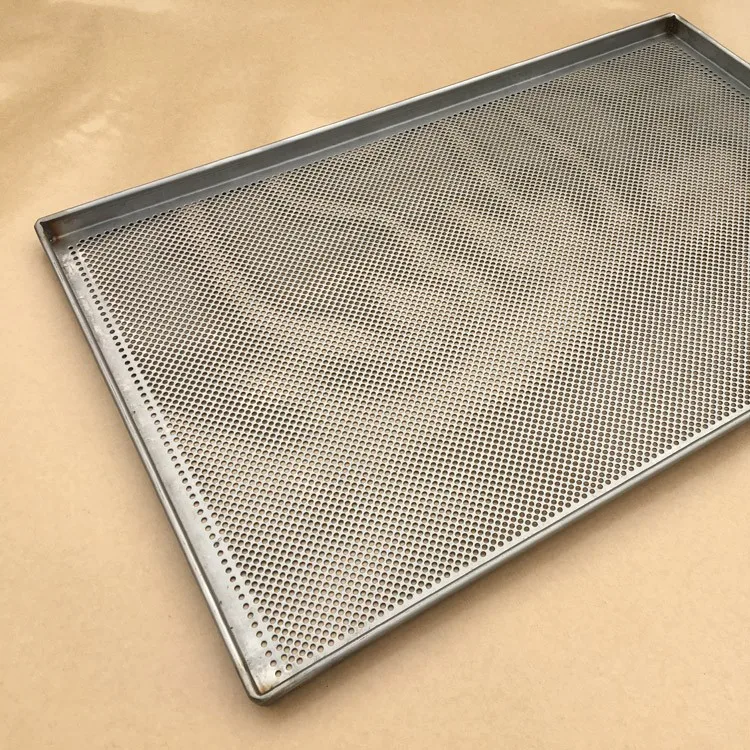 Stainless Steel Perforated Mesh Baking Tray for Drying Food
