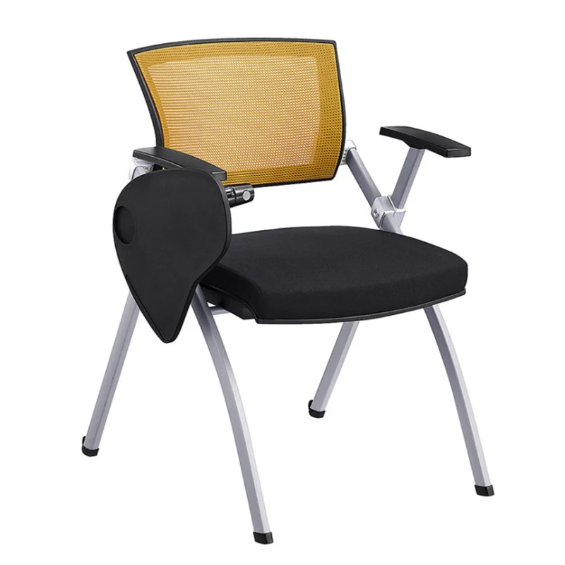 Comfortable Foldable Classroom Student Office Chair With Writing Pad ...