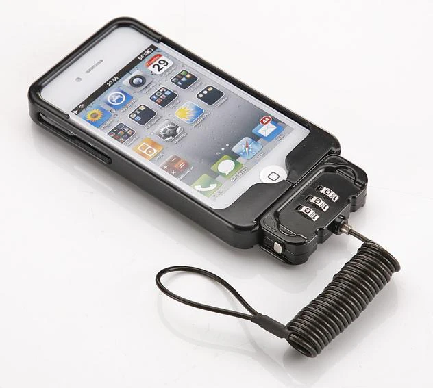 4mm Mobile Phone Security Function Lanyard Cable Lock Display Phone ...