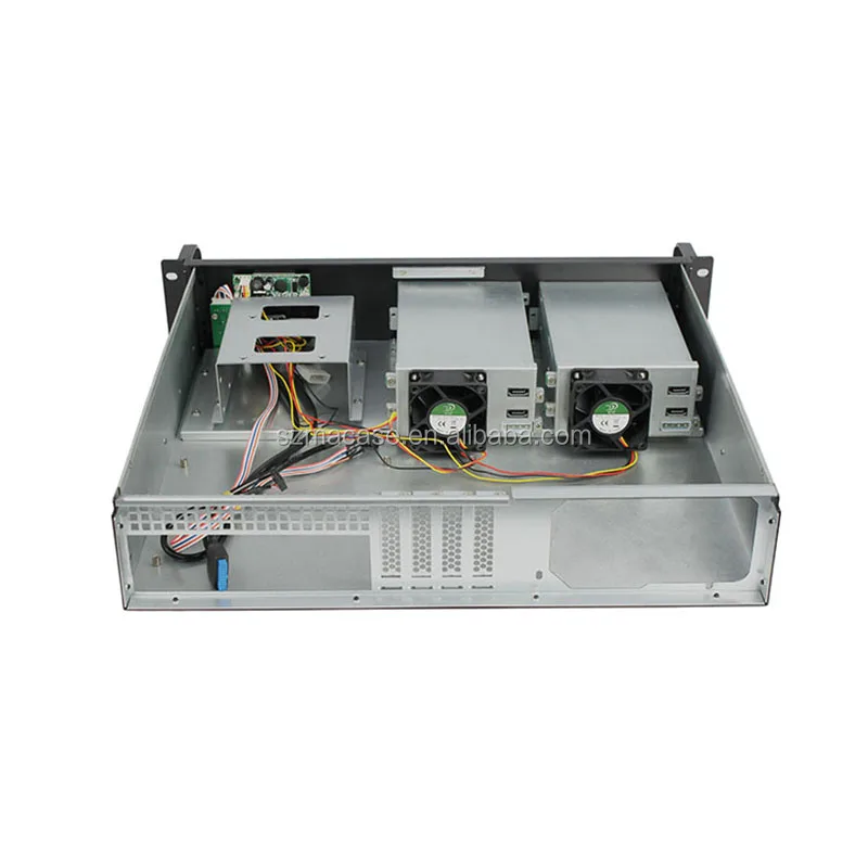 2u 4-bays 19 Inch Rack Mount Chassis Mini Server Chassis - Buy 2u ...