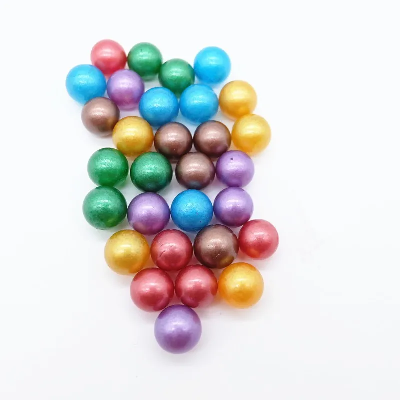 Custom Solid Gold Colored Glass Ball Marbles Of Size 14mm 16mm 25mm ...