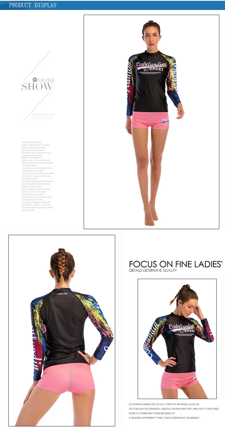 Sublimated Printing Custom Colored Wetsuits Womens Custom Logo Printed ...