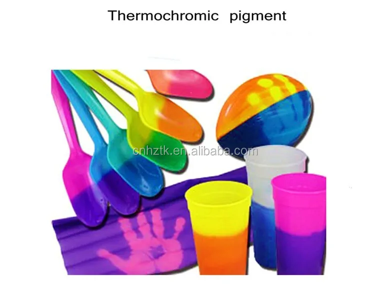 Thermochromic Pigment Heat Sensitive Pigment 33 Degrees Color Changing ...