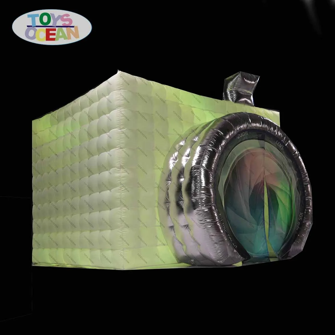 Portable Inflatable Photo Booth Enclosure Led Wedding Inflatable ...