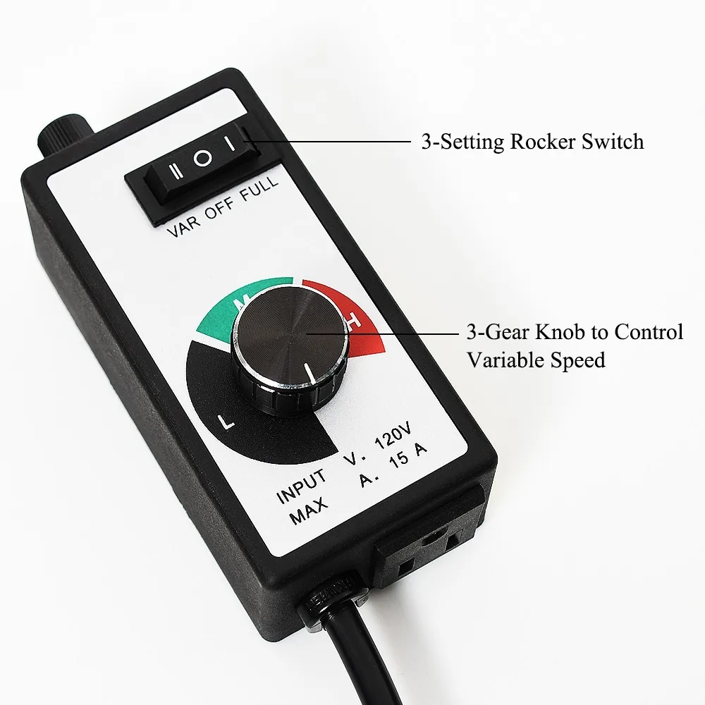 Precise Variable Hydroponic Inline Exhaust Fan Speed Controller - Buy ...