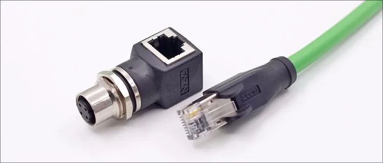 Bus Cable For Profinet Assembled On Both Ends 4 Core Shielded Assembled ...