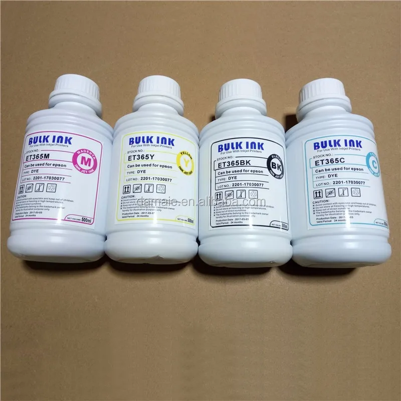 500ml Premium Dye Ink Universal For Epson - Buy Premium Dye Refill Ink ...