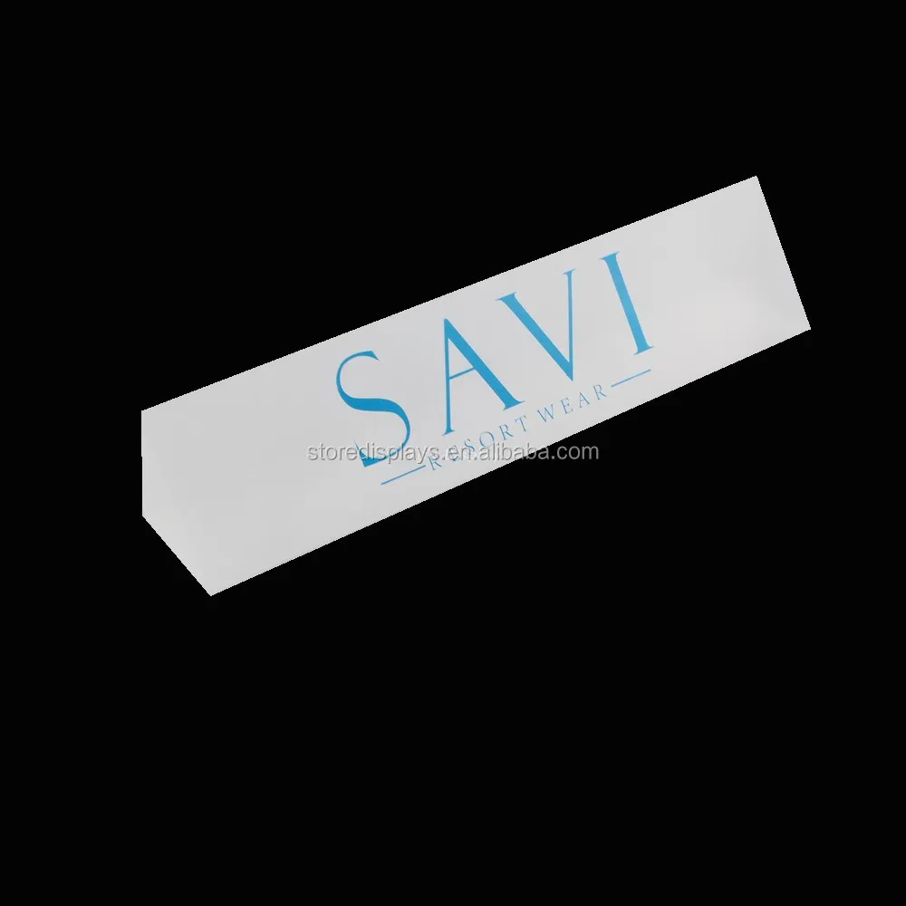 Custom Triangle Pyramid Frosted Acrylic Logo Desk Name Plate,Acrylic ...