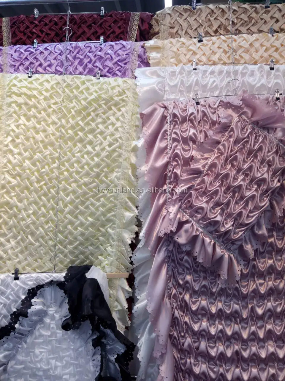 Professional Production Funeral Coffin and Casket Fabric Lining of ...