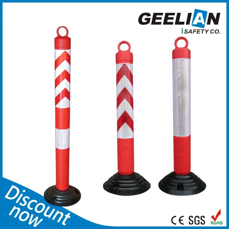 Road Safety Plastic Reflective Roadside Pole - Buy Reflective Roadside ...