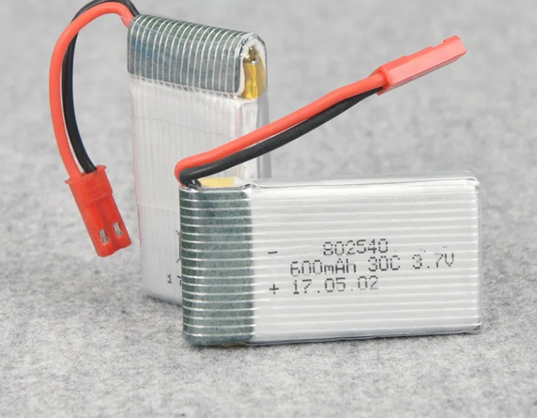 Lipo Battery 7.4v 2500mah Super Slim Rechargeable Lithium Polymer Li ...