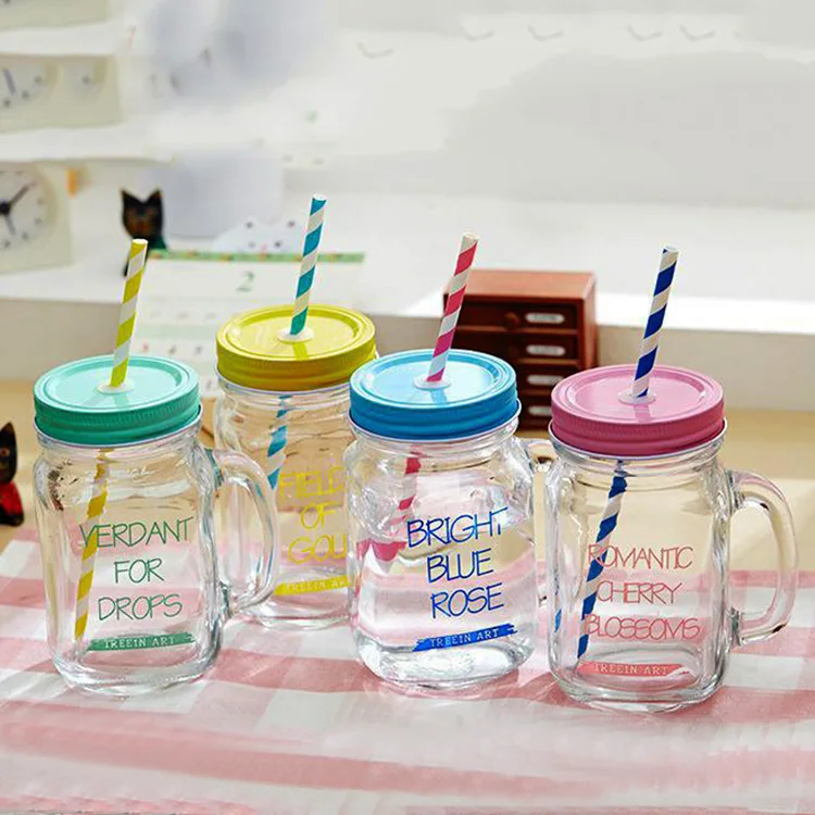 16oz Glass Mason Jar Pour Spout For Food - Buy 16oz Glass Mason Jar ...