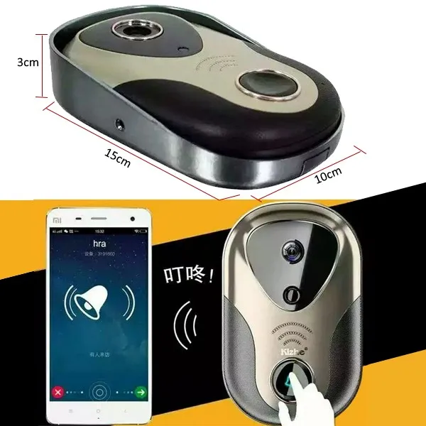 Ring hidden Doorbell Camera 720P Wifi Ip CCTV Camera, View ring ...
