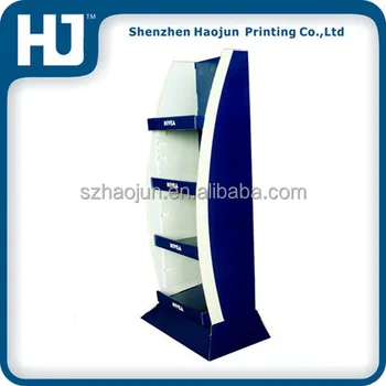 Cardboard Ladder Nivea Paper Cardboard Display Stands Uv Custom ...