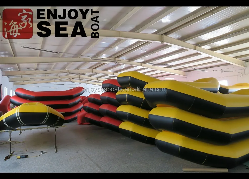 Heavy Duty Double Floor River Boat White Water Rafting 8 Persons River ...