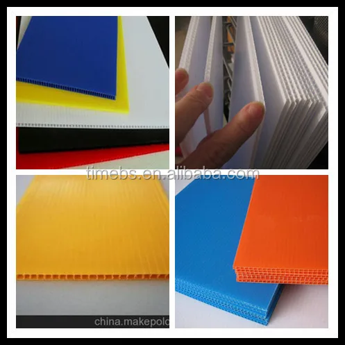 2mm 2.5mm 3mm Thick Corrugated Plastic Sheet Rolls/coroplast Rolls ...